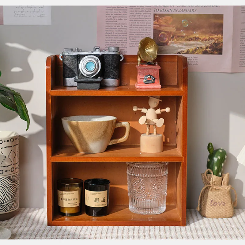 Solid-Wood-Cosmetic-Storage-Rack-Desktop-Cup-Makeup-Sample-Shelf ...