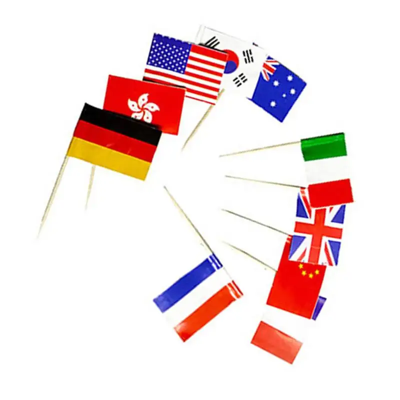 Flag-Toothpick-Picks-Cake-Cupcake-Topper-Flags-Cocktail-Stick-British ...