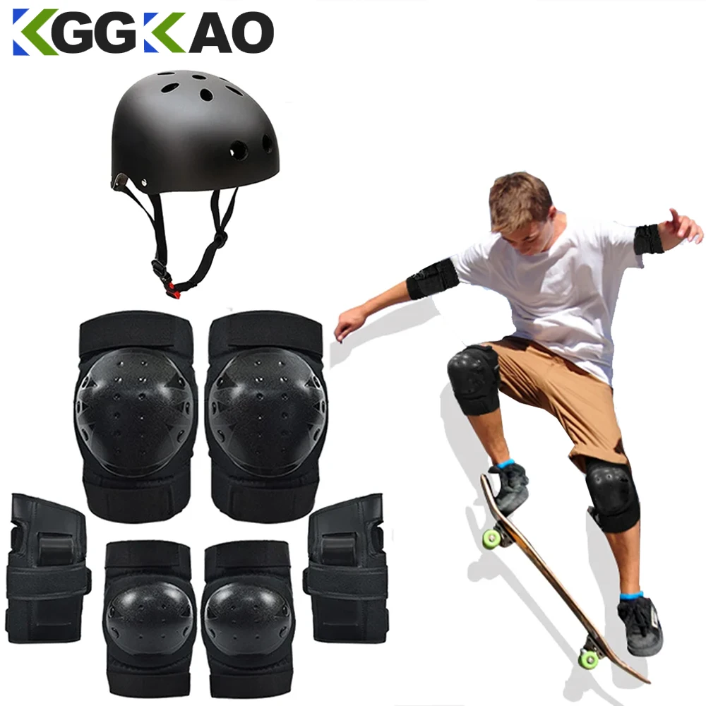 Professional-Sports-Roller-Skating-Protective-Gear-Knee-Elbow-Support ...