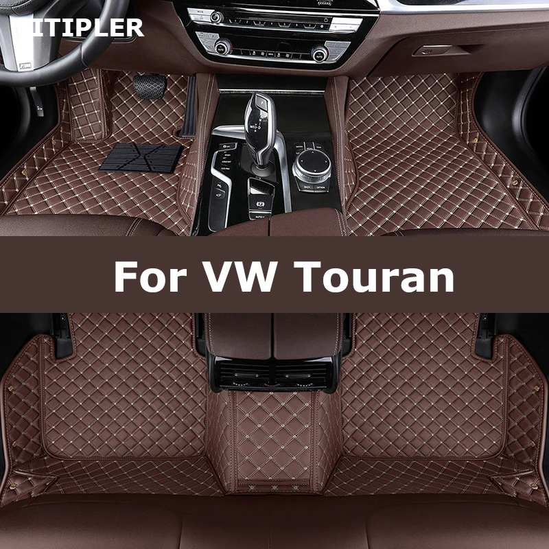 TITIPLER-Custom-Car-Floor-Mats-For-VW-Touran-Auto-Carpets-Foot-Coche ...