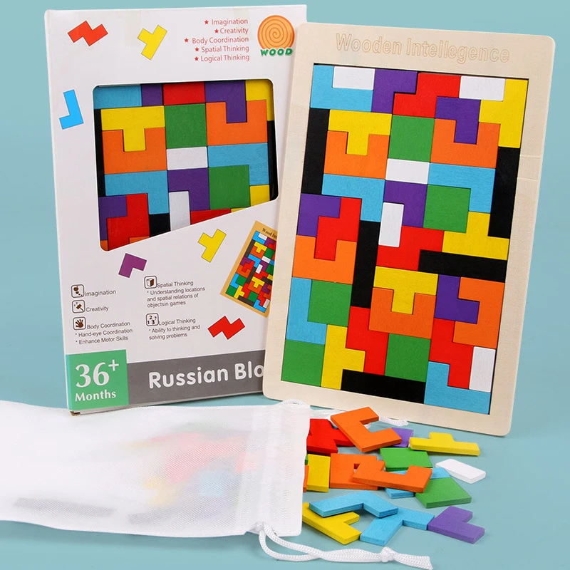Wooden-Block-Building-Blocks-Intelligent-Block-Making-Puzzle-Games ...