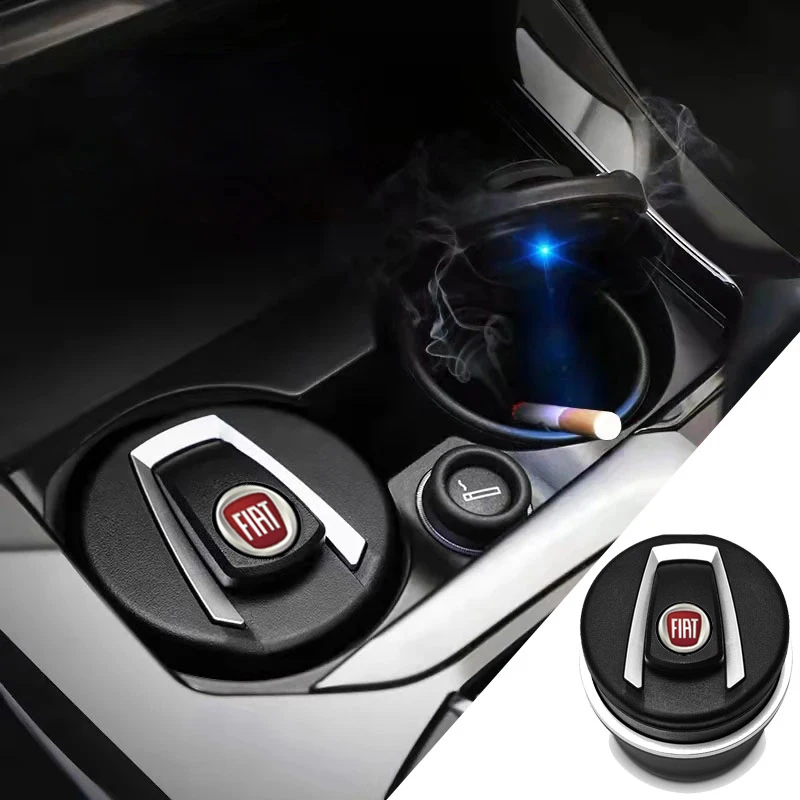 ABS-Car-Storage-Split-Cinzeiro-Prova-de-Fuma-a-Imperme-vel-Fiat-500 ...