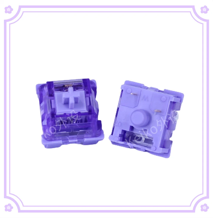 New Ktt Purple Switches Tactile Switch For Mechanical Keyboard Diy ...