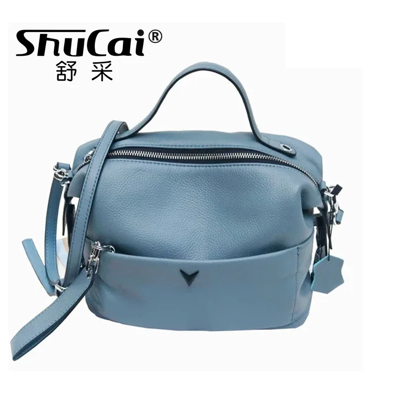 Genuine Leather Fashion Women Messenger Bag Small Handbag British ...