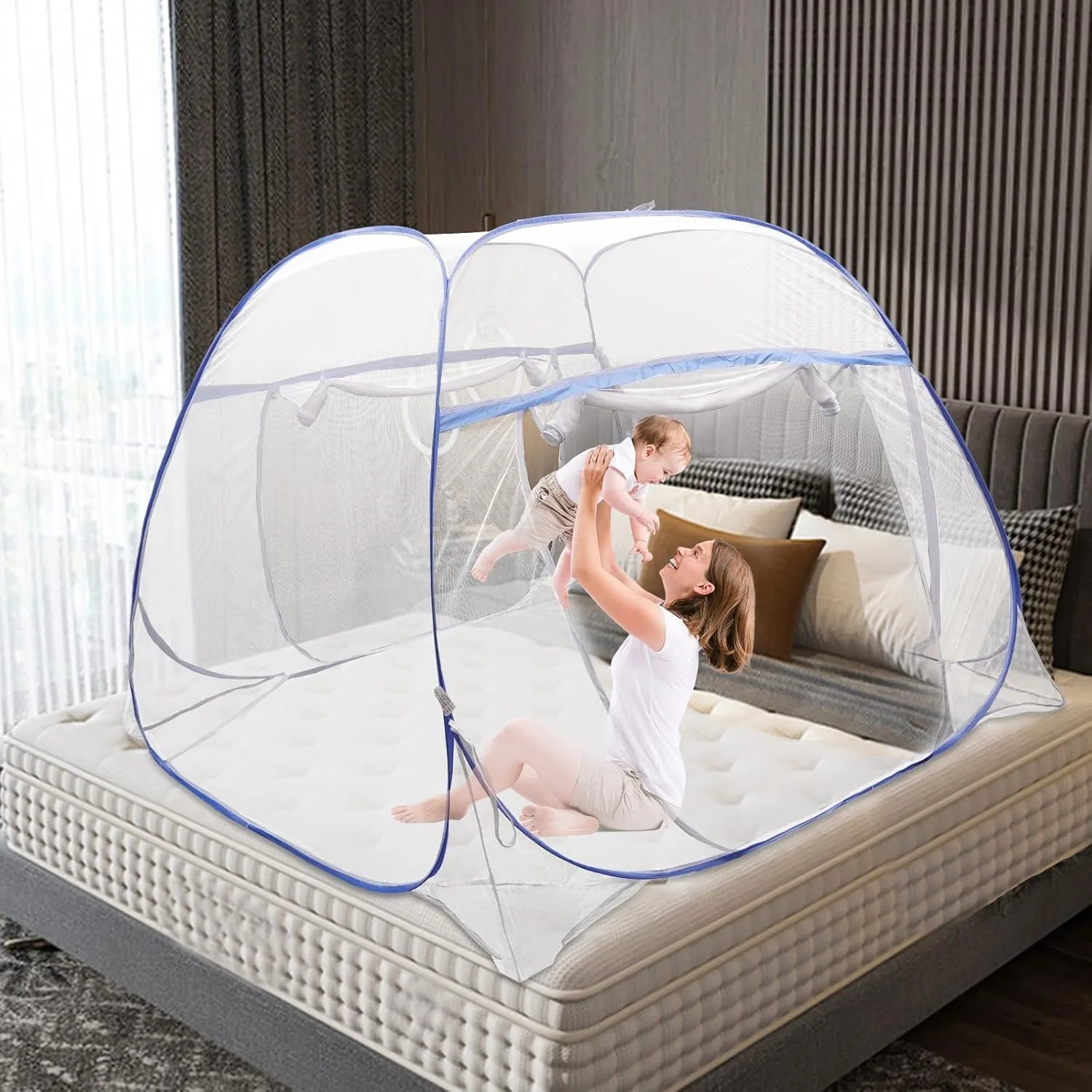Moskitonetz Reise Pop Up