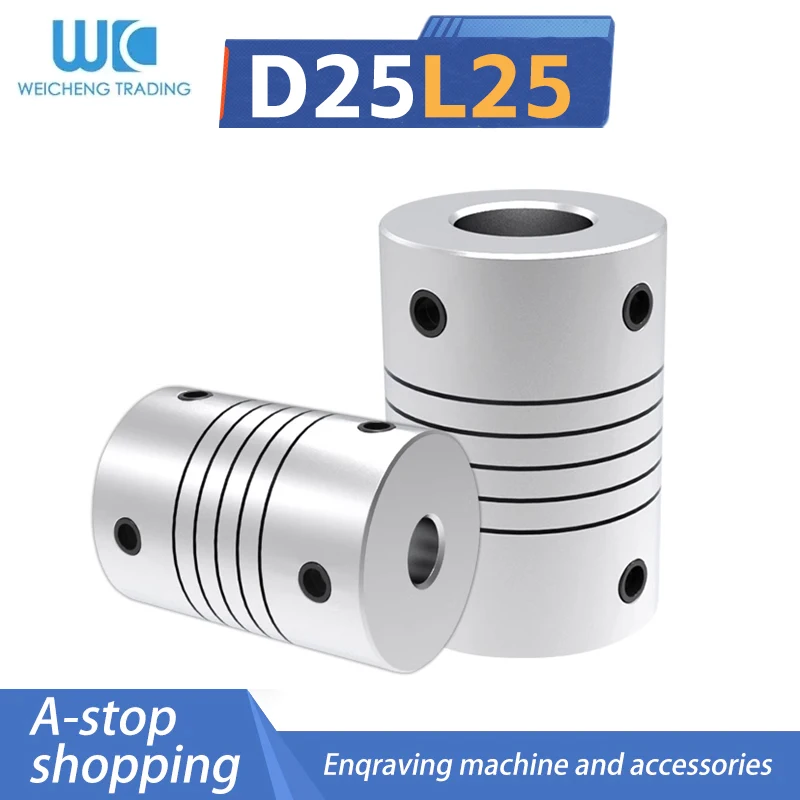 D25L25-Aluminum-Alloy-Elastic-Clamping-Coupling-Motor-Encoder-Hole-5-6 ...