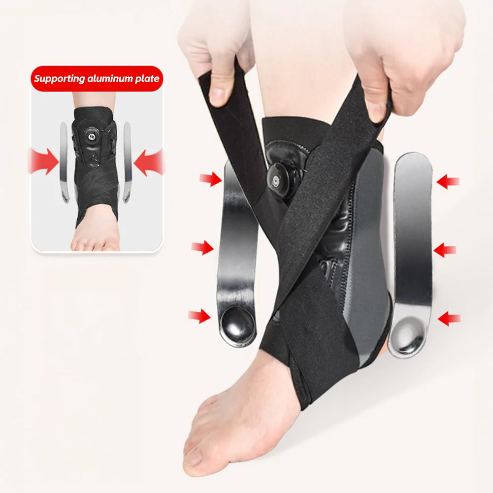 1Pc Adjustable Ankle Support Protector Ankle Braces Bandage Straps ...