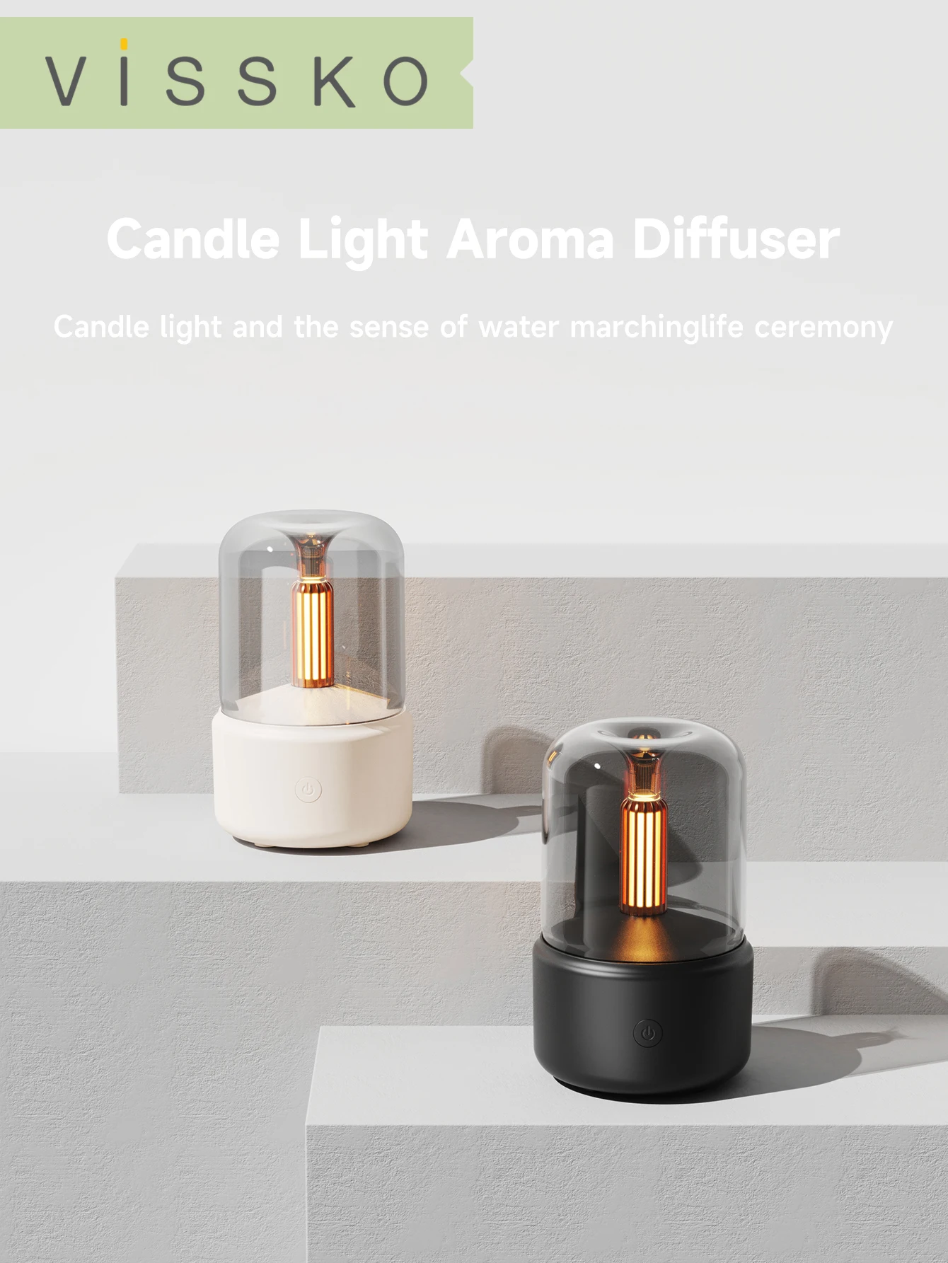 Vissko-Aroma-Difusor-Air-250ml-Mini-Umidificador-Ultrasonic-Cool-Mist-Maker-Fogger-leo-Essencial ...