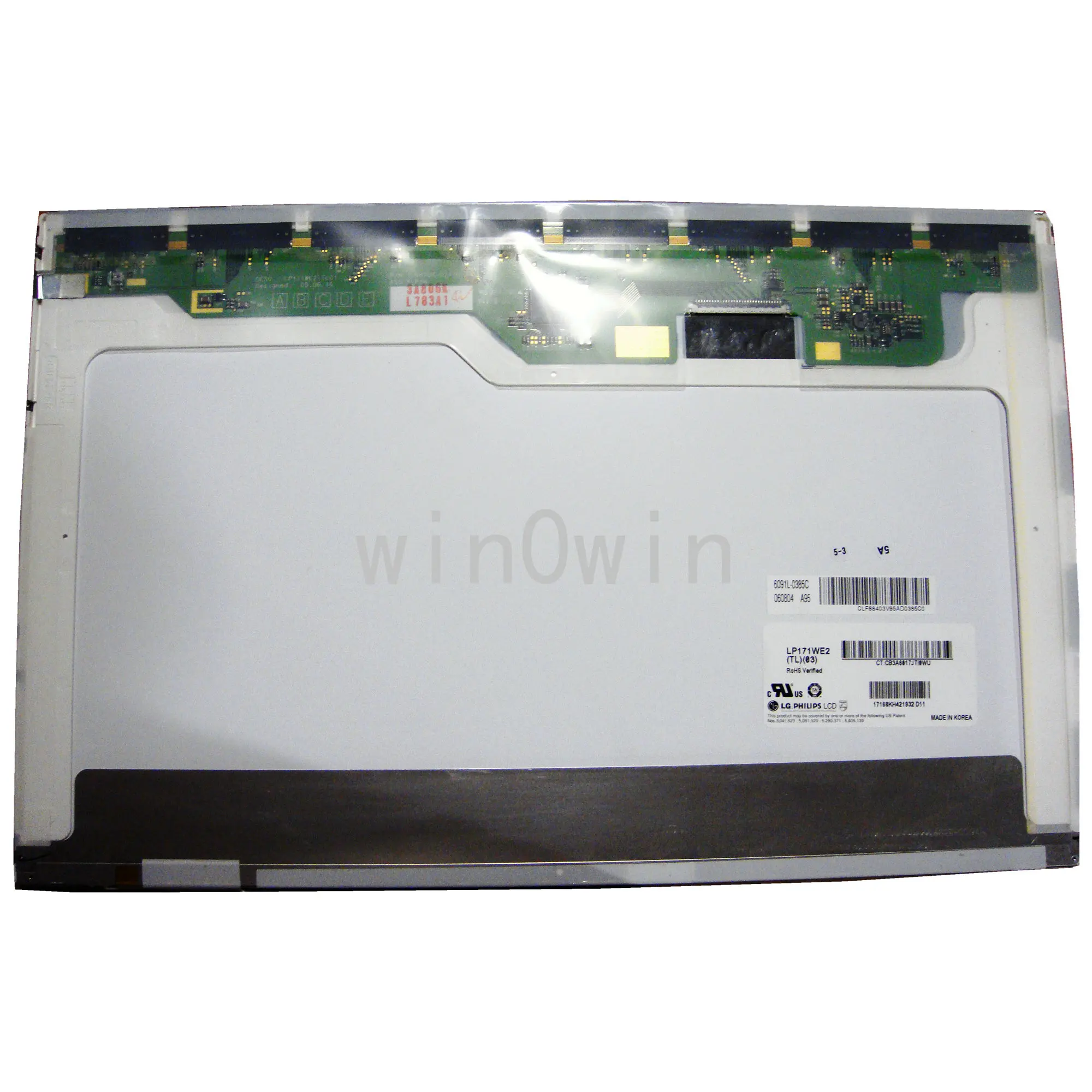 LP171WE2 TL03 LP171W02 A4 fit LTN170P1 L02 LP171WE3 LTN170WP L02 ...