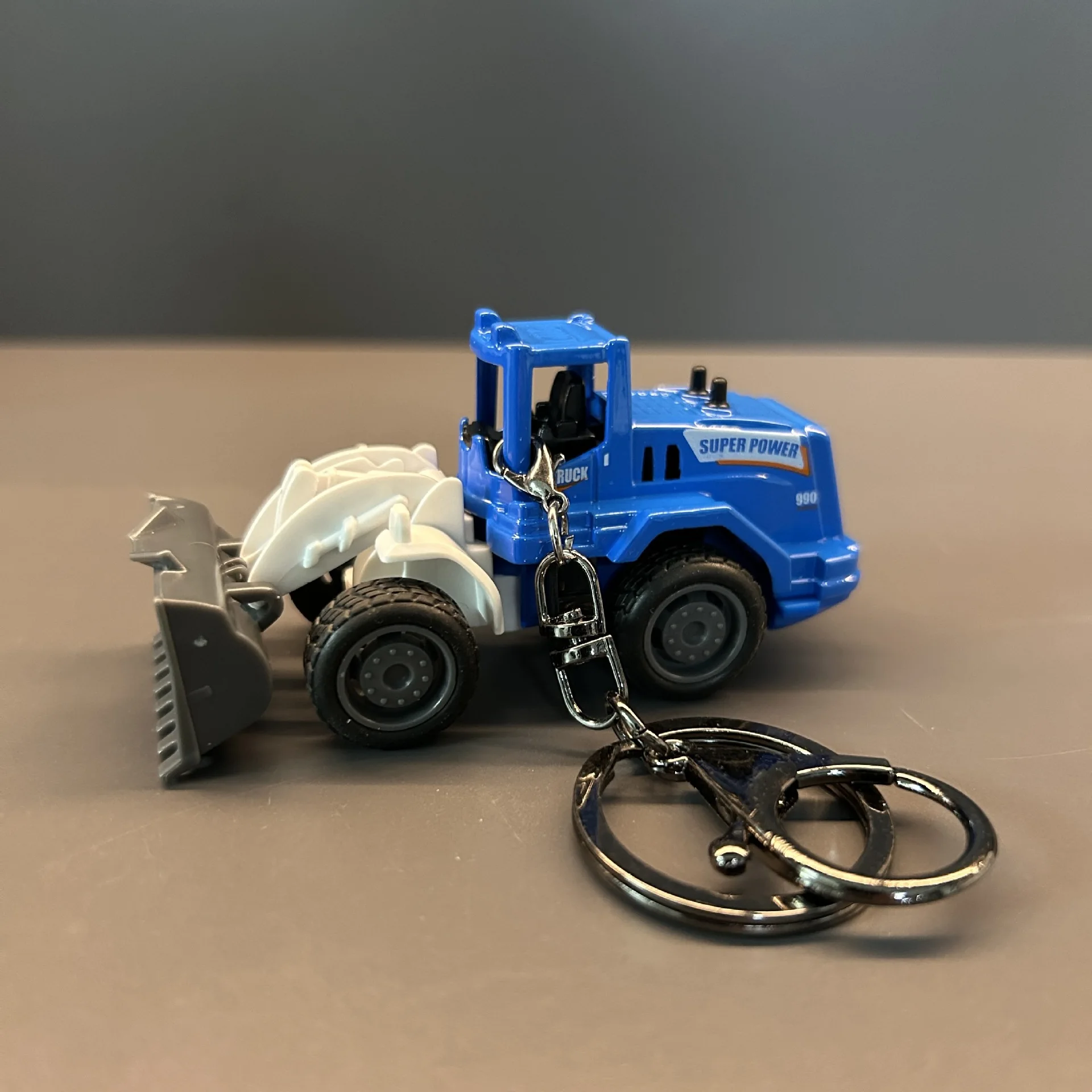 Fashion-Excavator-Keychain-Lightweight-Key-Ring-Engineering-car-model ...