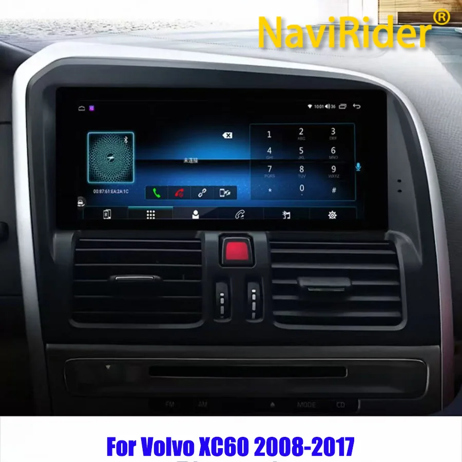 RHD 8.8" Screen Car Auto Multimedia Video Player For Volvo XC60 2008 ...