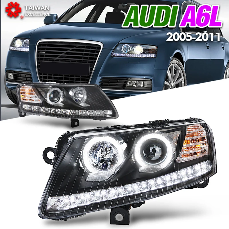 Car-light-headlight-for-2005-2010-A6-S6-LED-light-suitable-for-high ...