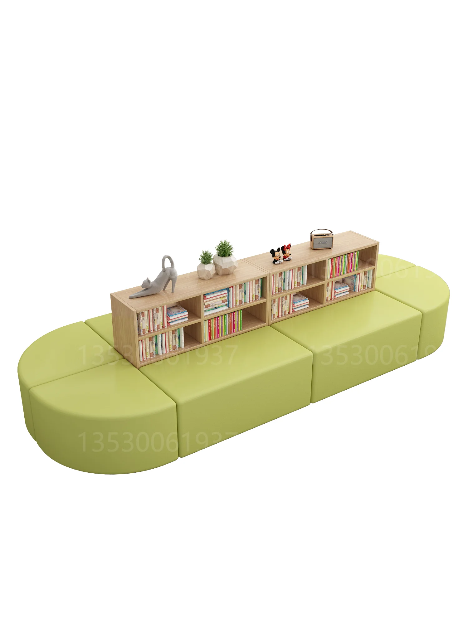 Curve Sofa Library Sophie Dries Croissant Round Sofa | Product Library