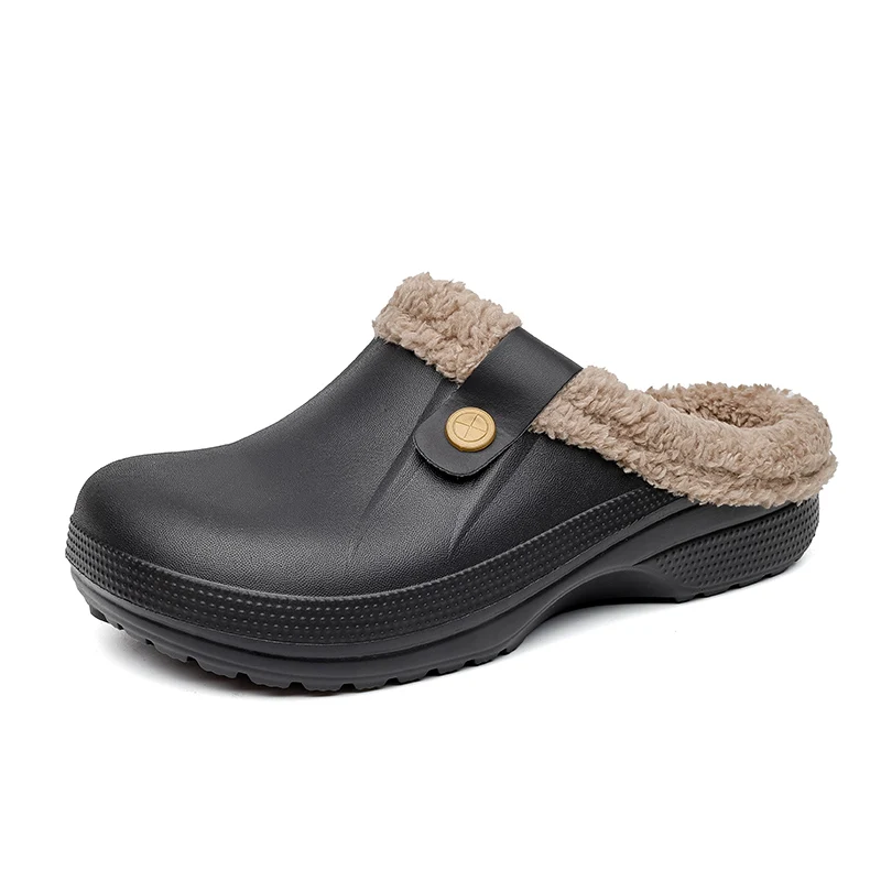 Winter-Men-Women-Slippers-Waterproof-Platform-Warm-Furry-Wrapped ...