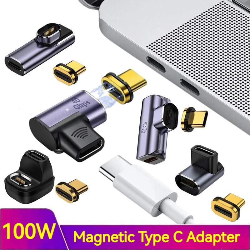 Macbook Pro Magnetic Usb Type C Adapters | 100w Adapter Type C Magnetic ...