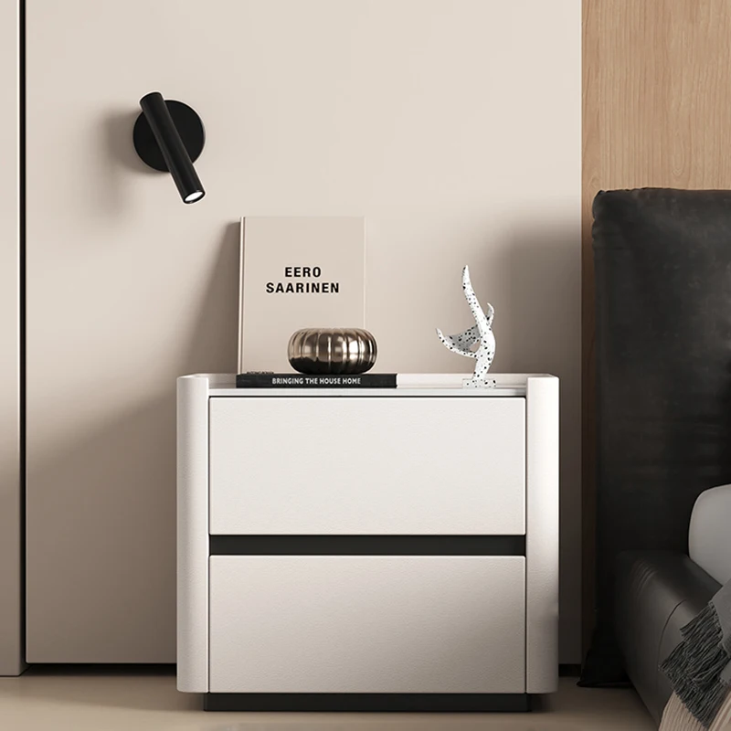 Nordic Drawer Night Table Minimalist Aesthetic Luxury Night Table ...