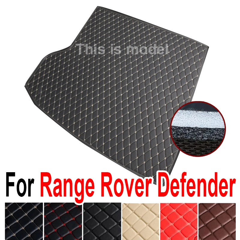 High quality! Special car trunk mats for Land Range Rover Defender 110 ...