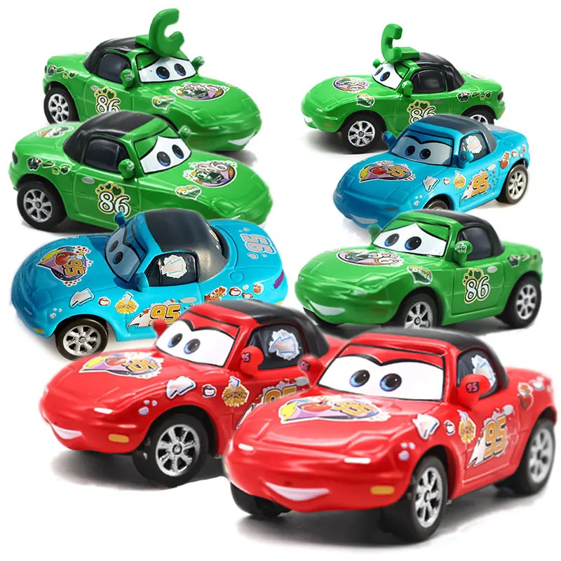 Disney Pixar Cars Metal Alloy Die Cast Model Mcqueen Chick Hicks Hook ...