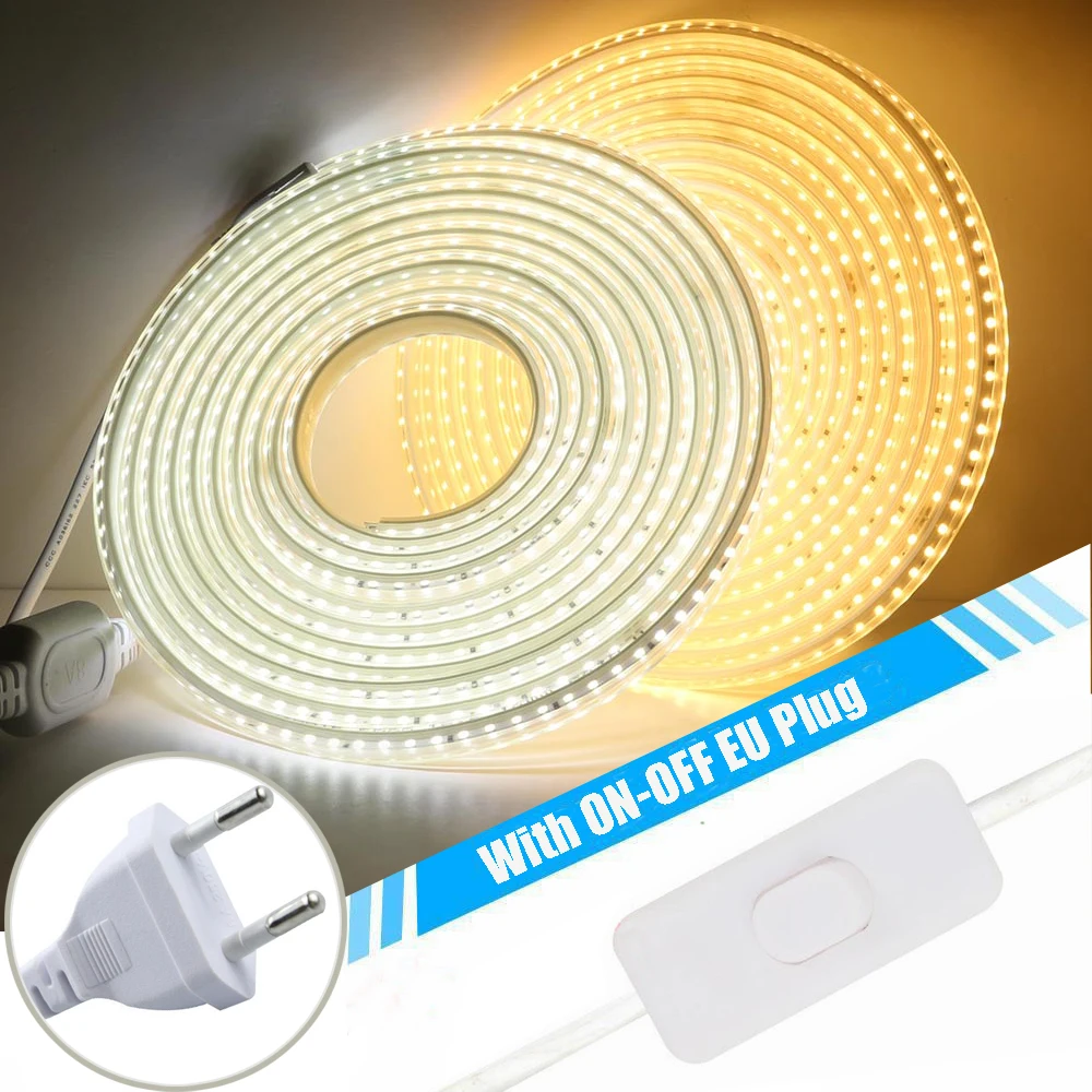 AC-220V-LED-Strip-Lights-Waterproof-120Leds-M-3000K-4000K-6000K ...