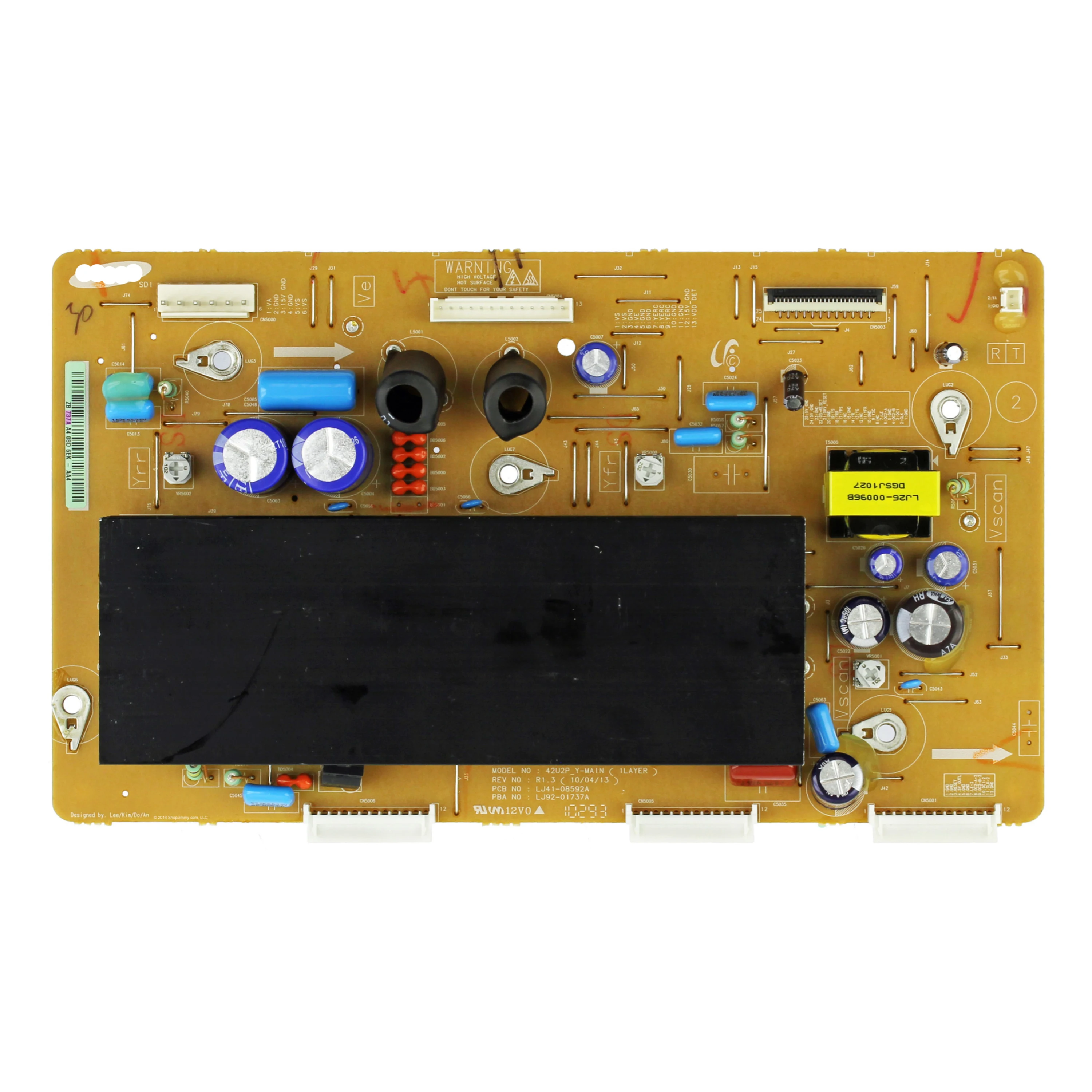 Plasma-TV-Y-Main-Board-42U2P-Y-MAIN-LJ92-01737A-LJ41-08592A-for ...