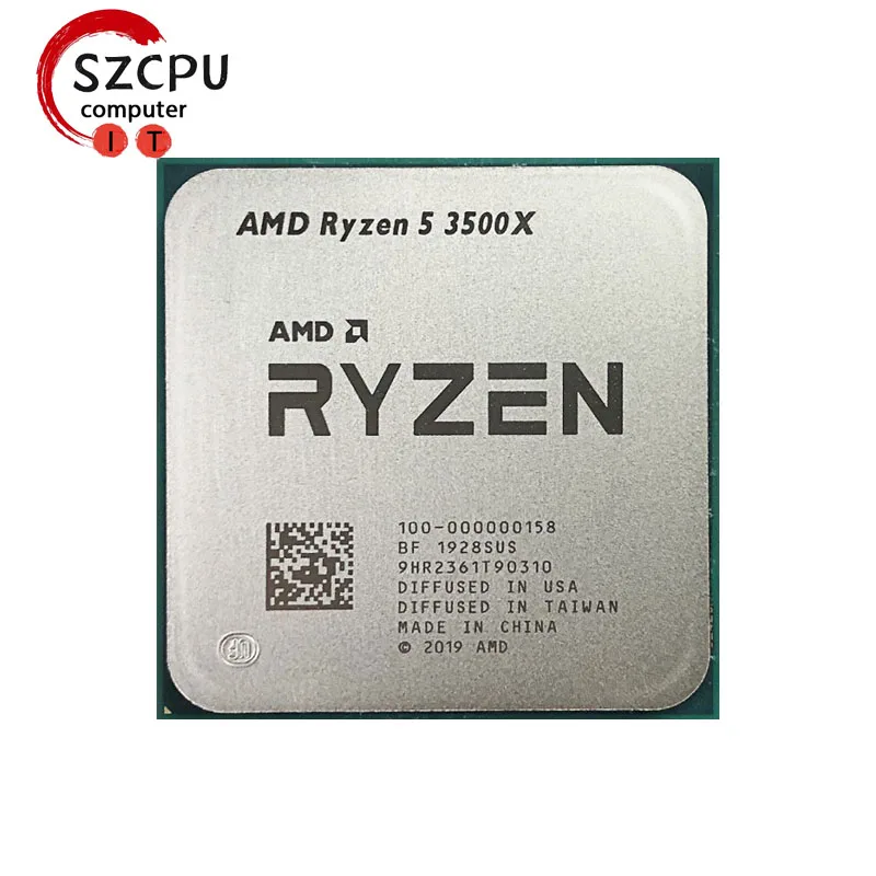 Amd ryzen 5 3500x r5 3500x 3.6 ghz gaming zen 2 0.007 processador cpu ...