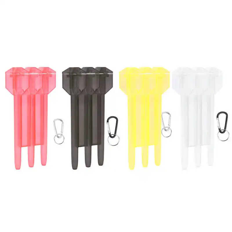 4-Colors-Box-Darts-Tool-Box-Portable-Carry-Transparent-Plastic-Darts ...