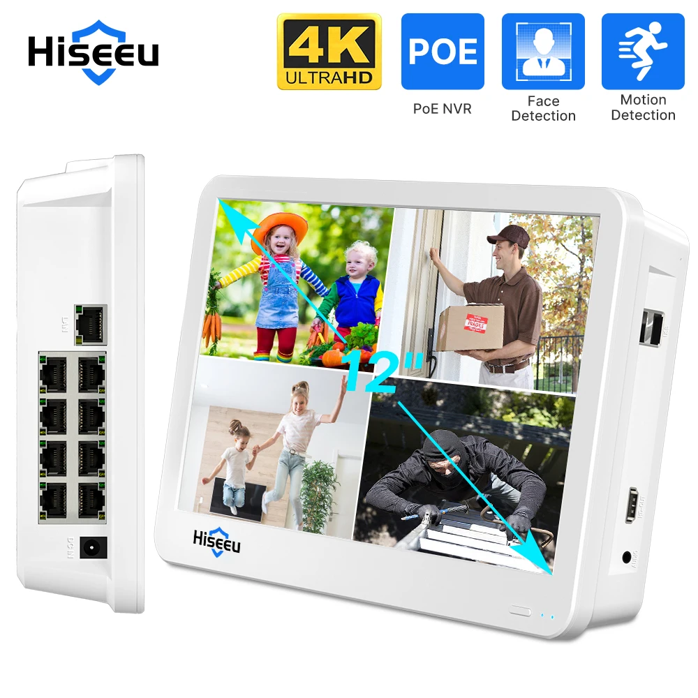 8CH-12-Inches-LCD-POE-NVR-4K-8MP-POE-Network-Video-Recorder-with-Screen ...