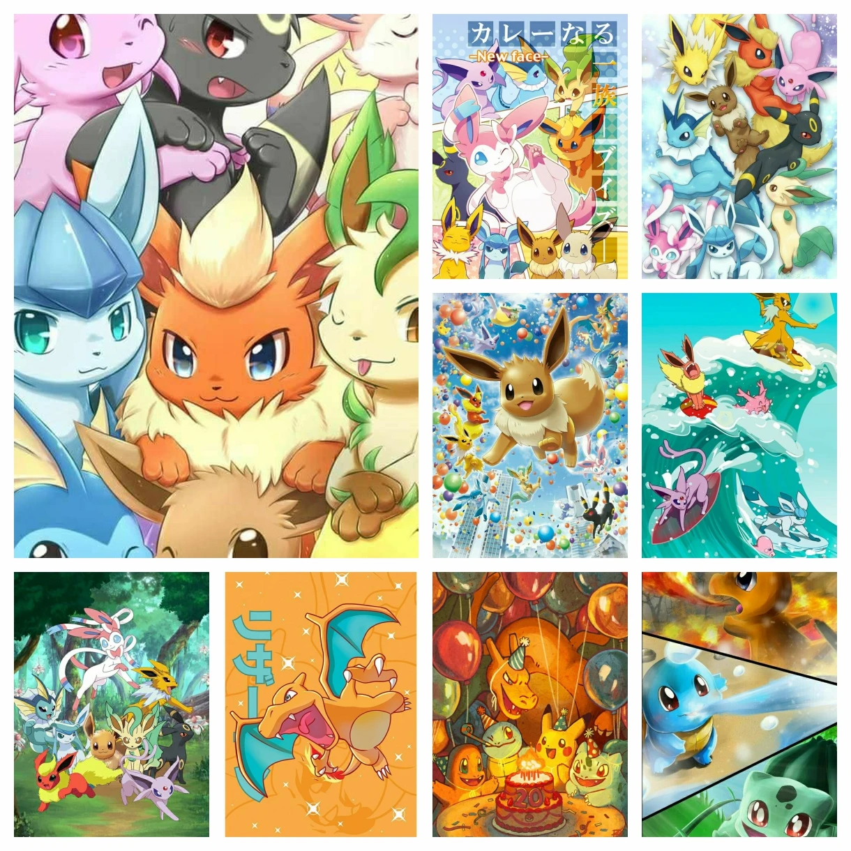 Diamond-Painting-Pokemon-Kawaii-Cartoon-Cross-Stitch-Mosaic-Embroidery ...