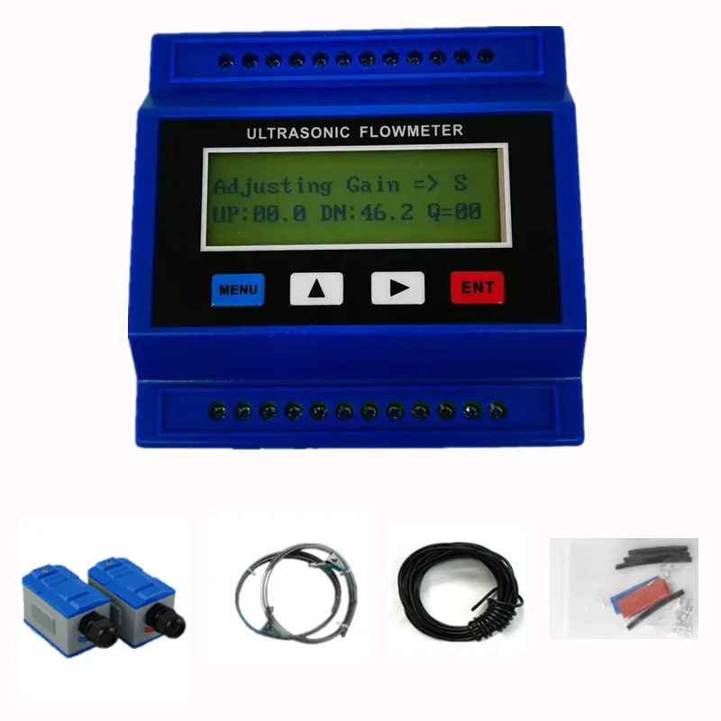 TUF-2000M DN15~100mm Digital Ultrasonic Flowmeter Module With TS-2 ...