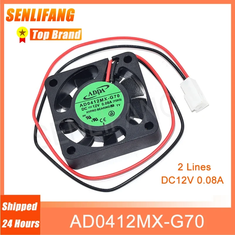 New-40MM-4010-Cooler-AD0412MX-G70-For-ADDA-40-40-10MM-DC12V-0-08A-2 ...