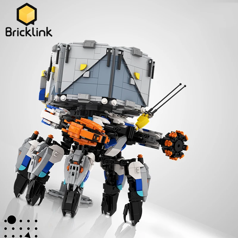 Bricklink MOC Game Figures Horizon Zero Dawned Monster War Machine ...