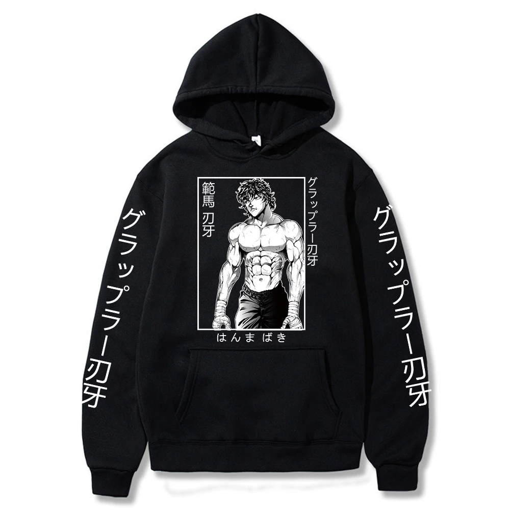 2022-New-Arrival-Anime-Funny-Baki-Hanma-Hoodie-Sweatshirt-Pullover ...