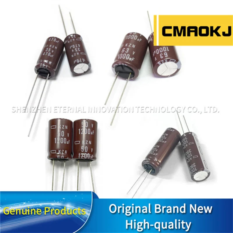 10PCS-10V1000UF-KZN-10X12-5mm-NIPPON-CHEMI-CON-Capacitor ...