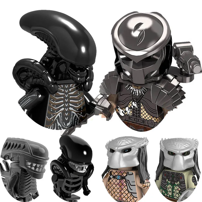 Nuevo-estilo-Terminator-Predator-VS-Alien-Blood-Robot-War-Model ...