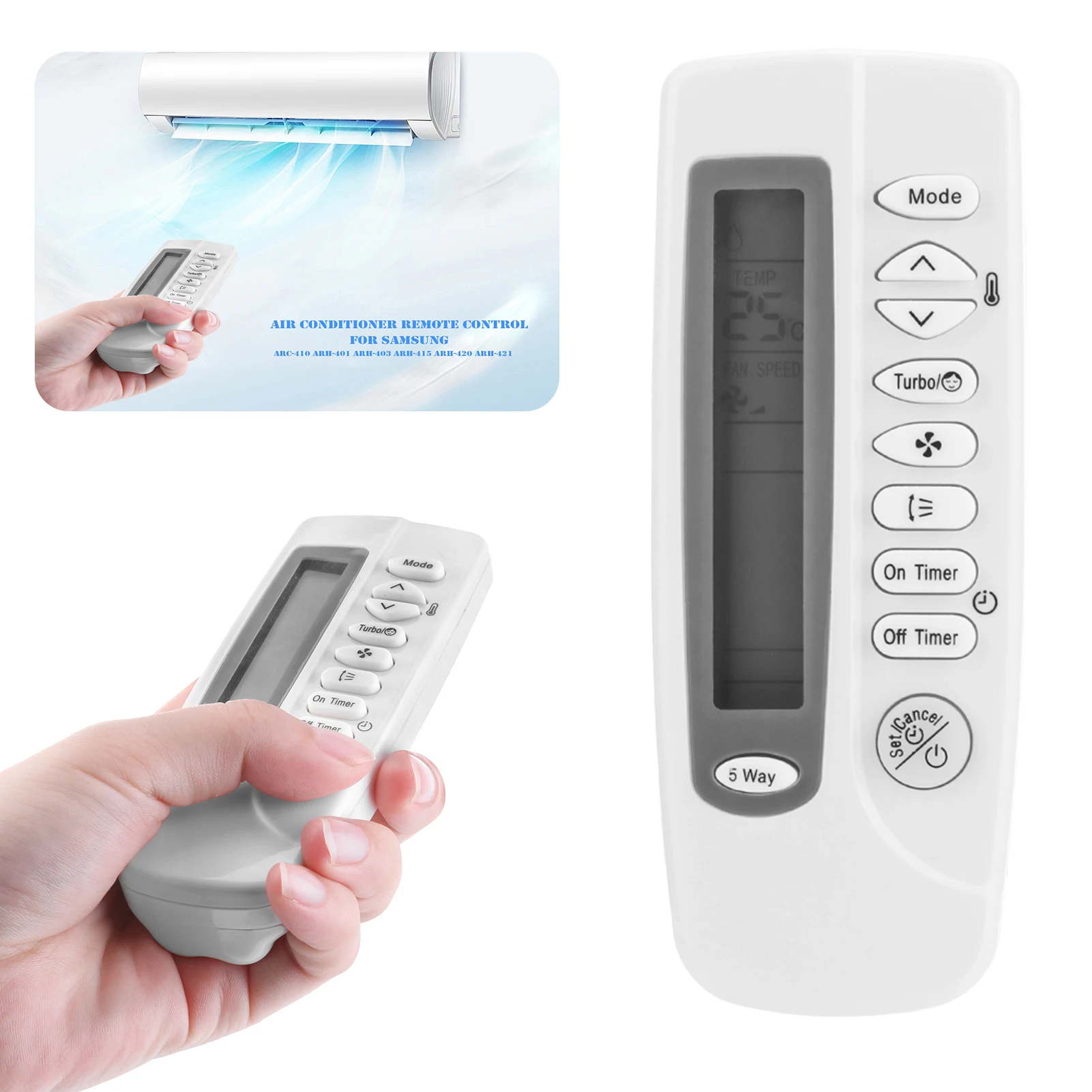 Universal-Air-Conditioner-Remote-Controller-Replacement-Parts-Smart-Air ...