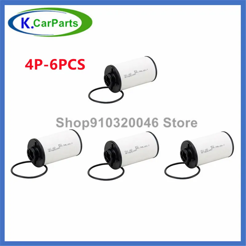 4p-6pcs 02e305051c 02e 305 051 C Dsg Dq250 Transmission Canister Filter ...