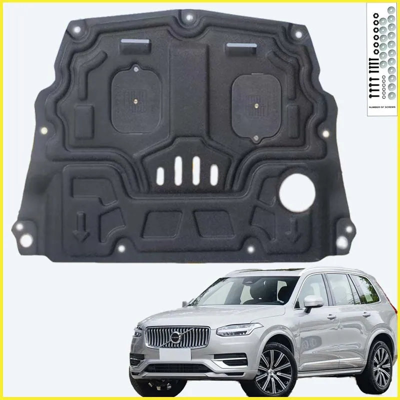 Engine bottom guard for Volvo XC90 2018-2024 Black Under Engine Guard ...