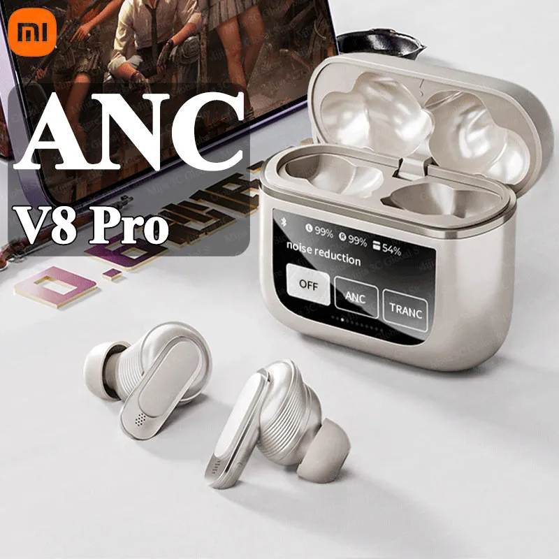 XIAOMI-V8-Pro-ANC-Wireless-Earphones-Bluetooth-5-3-Headphones-TWS ...