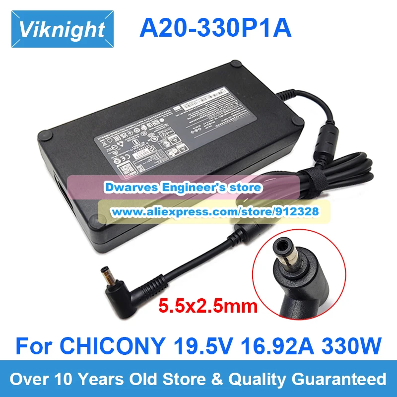 Genuine-330W-CHICONY-19-5V-16-9A-Adapter-A20-330P1A-A330A012P-for ...