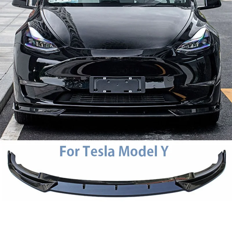 Suitable-for-Tesla-Model-Y-Modified-Front-Shovel-Front-Lip-Model-Y ...