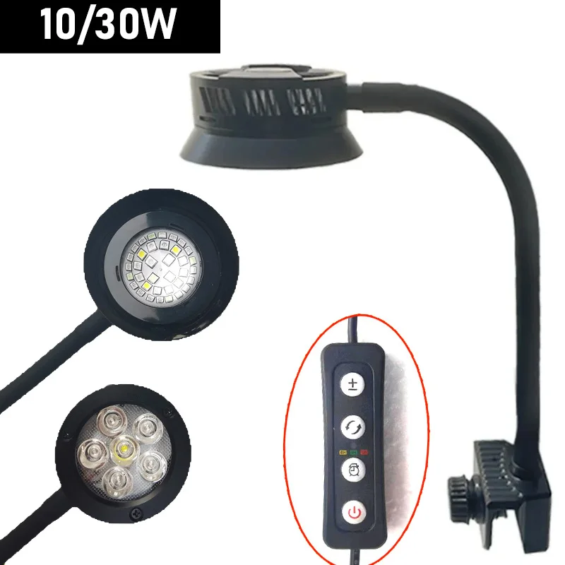 LED Seawater Fish Tank Light USB Plug Clownfish Coral Special Dimmable ...