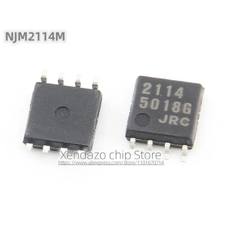 5pcs-lot-NJM2114M-JRC2114M-JRC2114-2114-SOP8-5-2MM-package-Dual ...