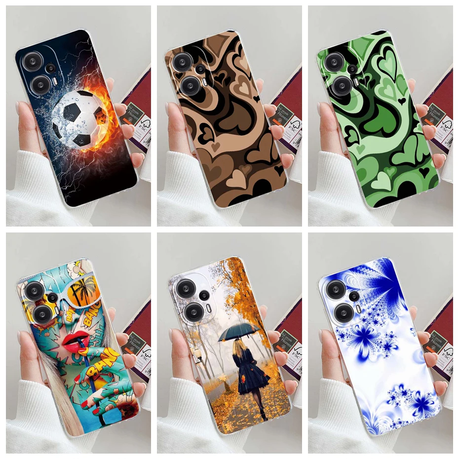 For-Back-Cover-Xiaomi-Redmi-Note-12-Turbo-Case-Camera-Protection-Bumper ...