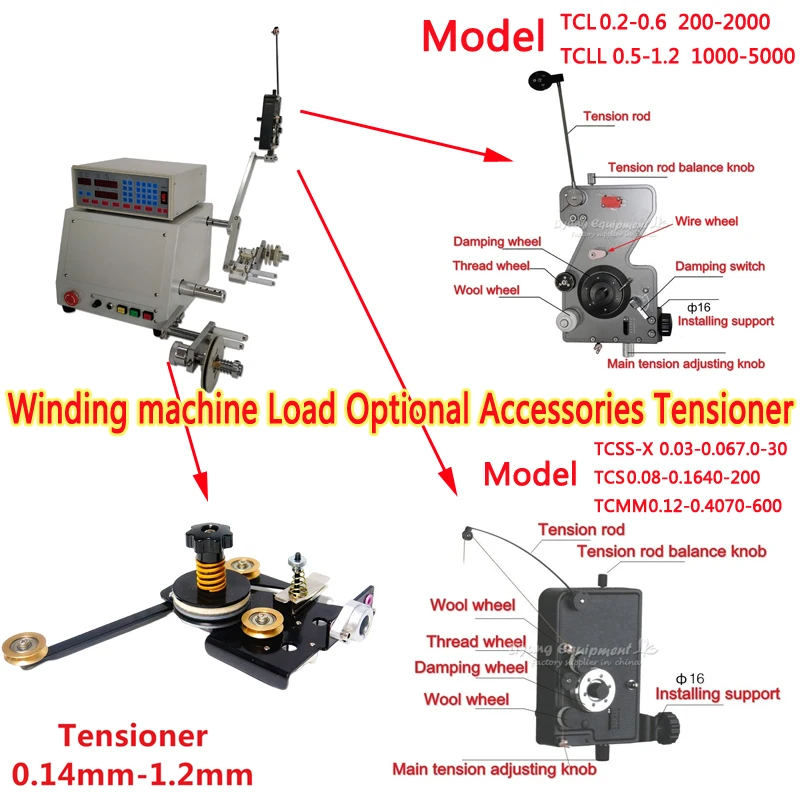 LY-Standard-Mechanical-Damping-Tensor-Tensioner-Tension-Controller-For ...