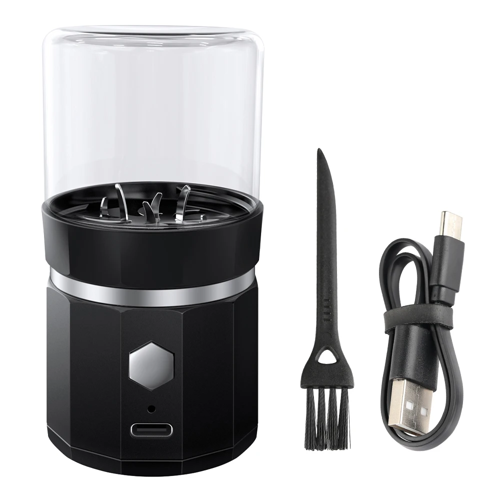 Hot Sale LTQ Mini Tobacco Shredder Portable Electric Smoke Herbal Weed ...