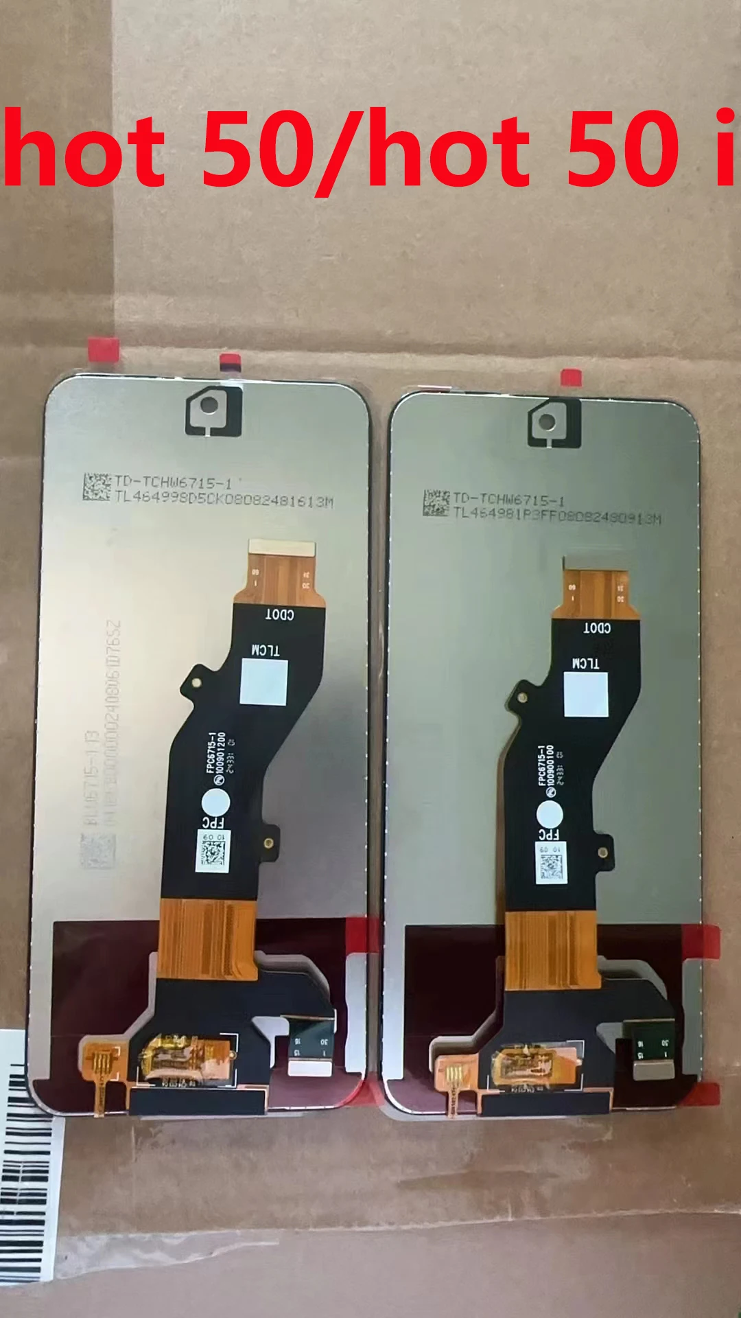 Test-For-Infinix-hot-50-LCD-Display-Touch-Screen-Digitizer-Assembly-For ...