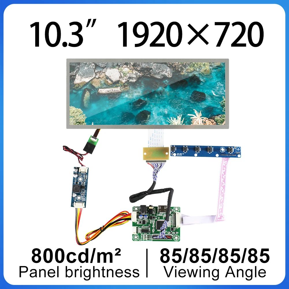10-3-Inch-DJ103IA-03B-Resolution-1920x720-50-pins-LVDS-LCD-Module-Strip ...