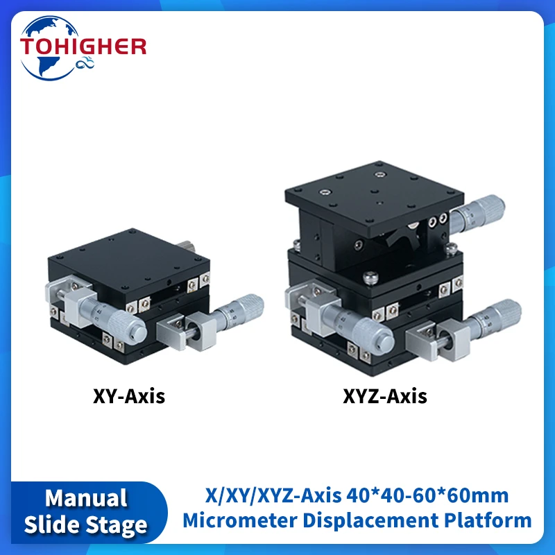 X/xy/xyz Axis Manual Displacement Platform Micrometer Trimming ...
