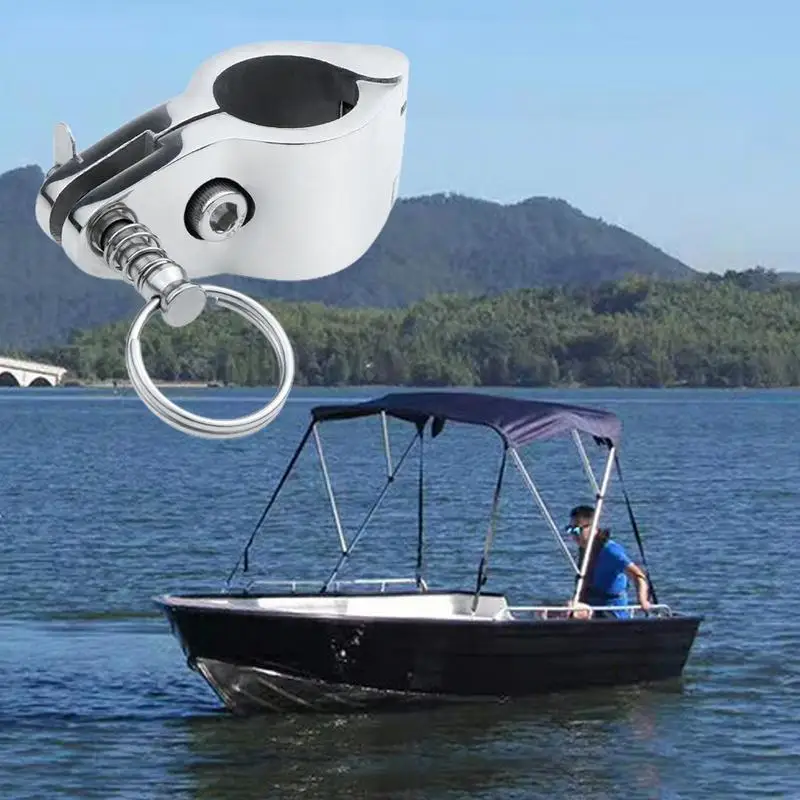 Bimini Top Fitting Hardware Bimini Top Hinge Rail Mount 316 Stainless ...