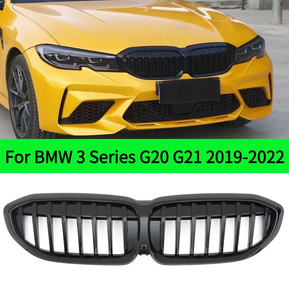 Front Radiator Grid Grille Kidney Grill Tuning Mesh For BMW 3 Series ...